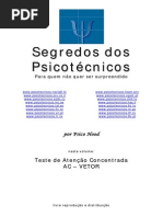 Teste Psicotécnico DETRAN: Guia Completo | PDF | Conhecimento | Psicologia