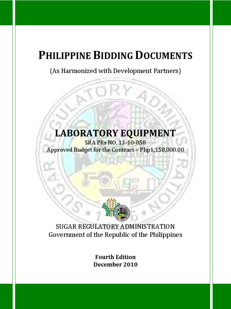 PBD Bais Lab Equipment | PDF | Joint Venture | Government