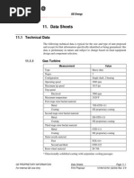 MS5001PA Gas Turbine Fact Sheet | PDF | Gas Turbine | Duct (Flow)