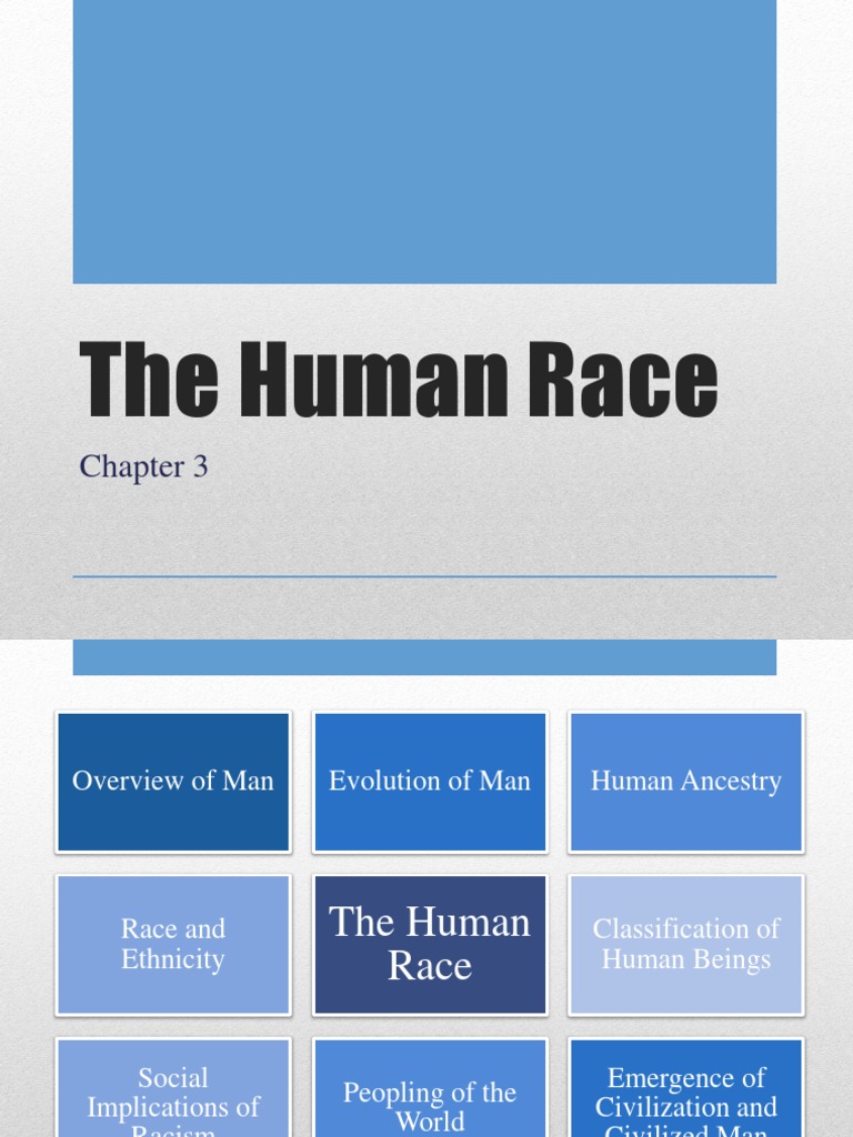 The Human Race | PDF | Race (Human Categorization) | Human