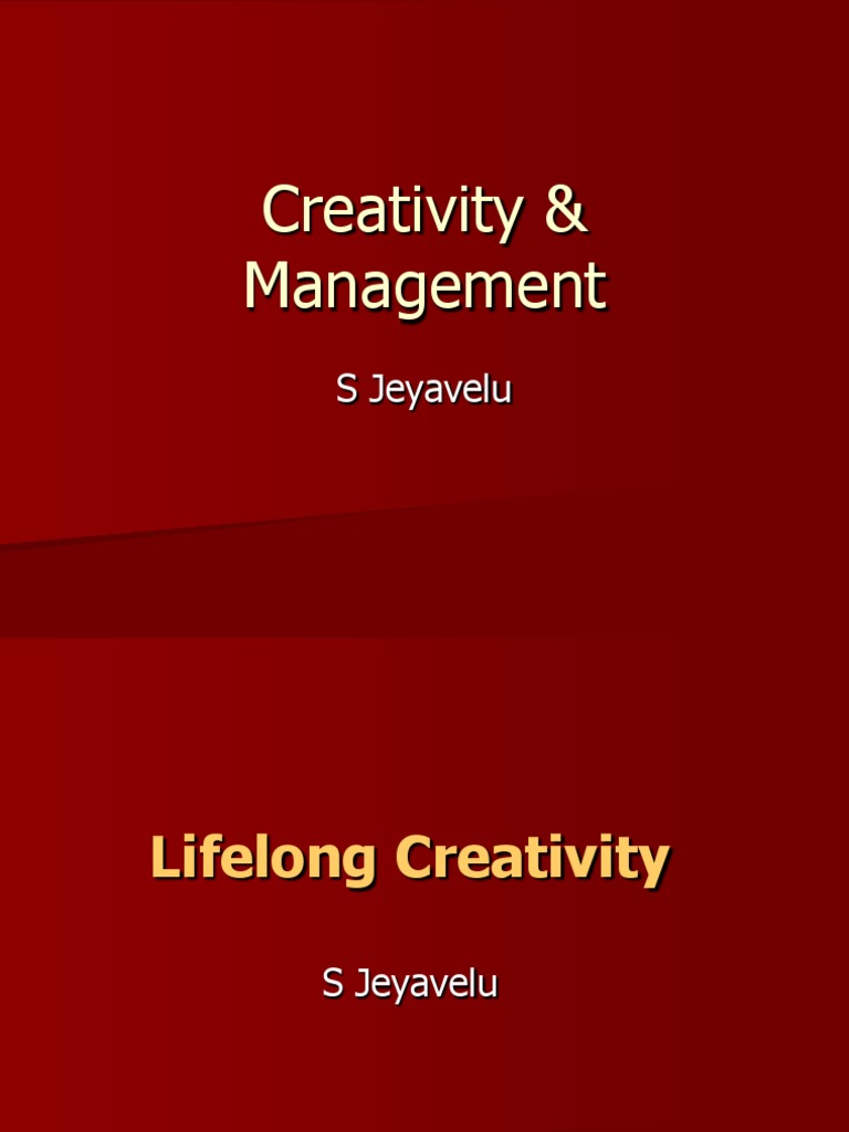 1 Lifelong Creativity GLIM2013 | PDF | Creativity | Motivation