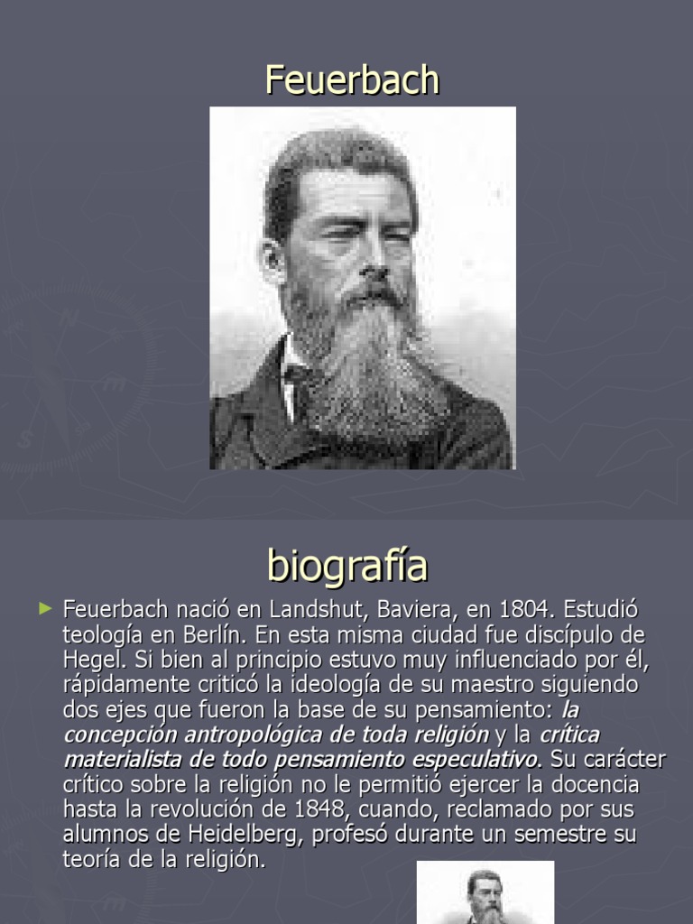 Feuerbach | Filósofos modernos | Filosofía occidental