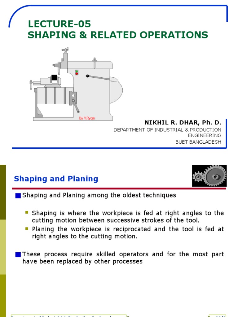 Shaping and Planing Operations Overview | PDF | Woodworking | Tools