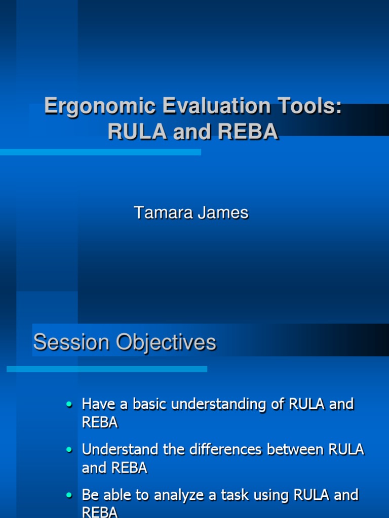 RULA REBA Presentation | PDF