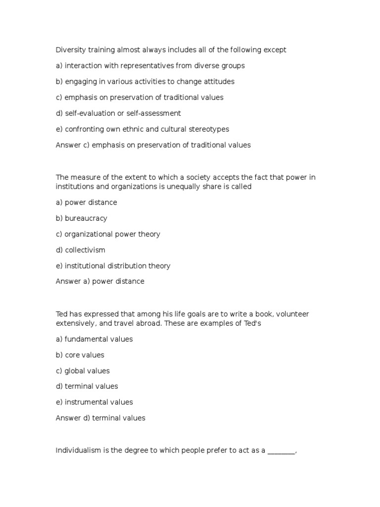 HRM Mcqs | PDF | Value (Ethics) | Leadership