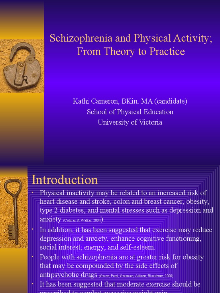 Schizophrenia and Exercise | PDF | Schizophrenia | Major Depressive ...