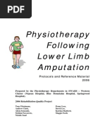 PPAM Aid: A Guide for Amputees | PDF | Amputation | Prosthesis