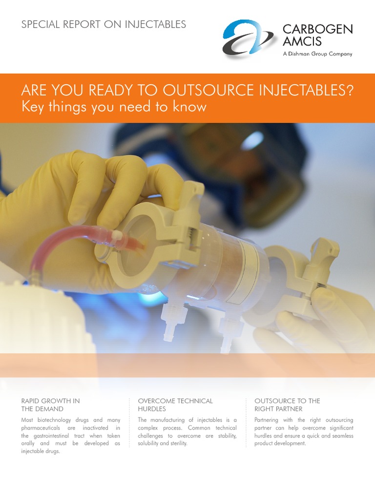 Outsourcing Injectable Drug Development | PDF | Pharmaceutical ...