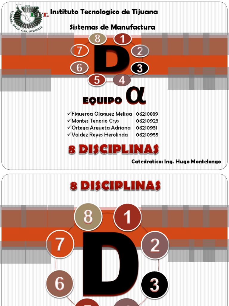 Presentacion de 8D S | PDF | Toma de decisiones | Liderazgo