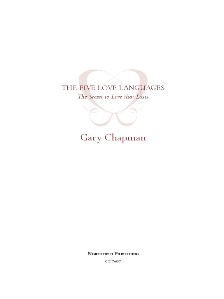 The 5 Love Languages | PDF | First Language | English Language