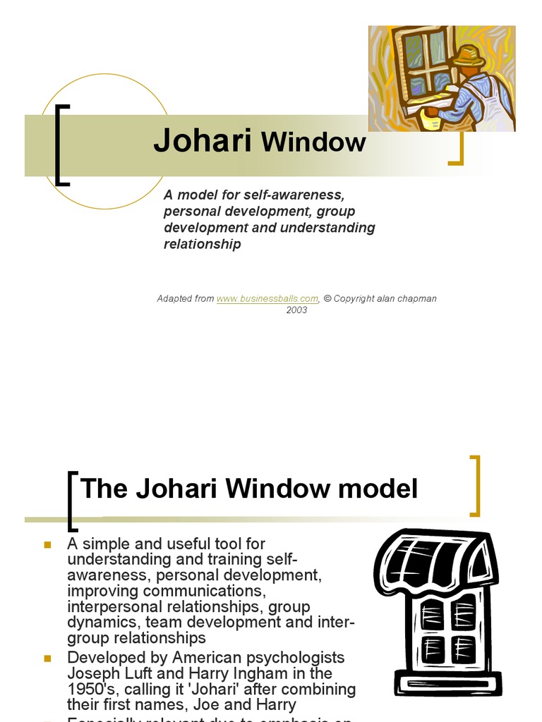 Johari Window | PDF | Emotional Intelligence | Interpersonal Relationships