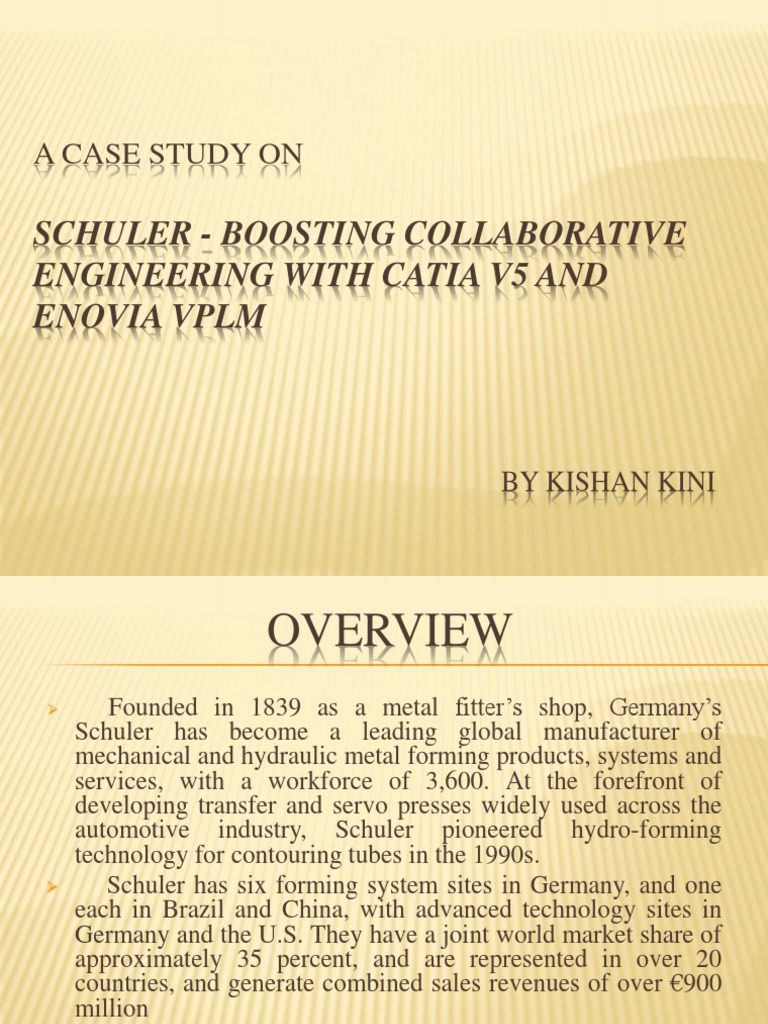 PLM Case Study | PDF | Product Lifecycle | Production And Manufacturing