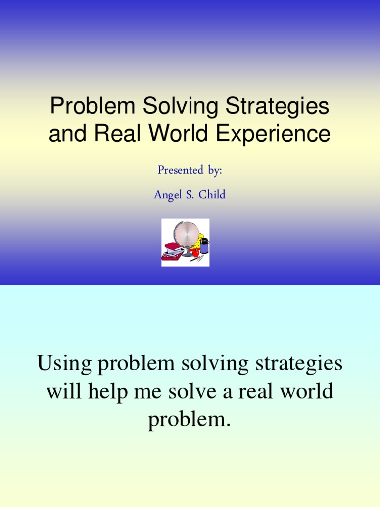 Problem Solving Strategies for Outfits | PDF | Career & Growth