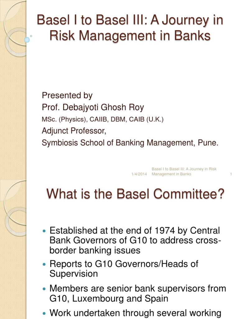 Basel I2 Basel II2 Basel III | PDF | Capital Requirement | Basel Iii