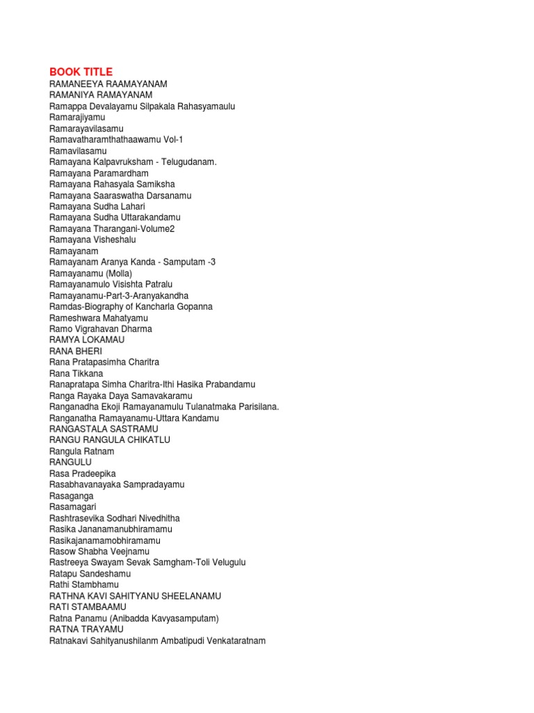 DLI Book List 3 | PDF