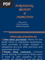 Standard Operating Procedure (SOP) For Store: (Good Receipt Note (GRN ...