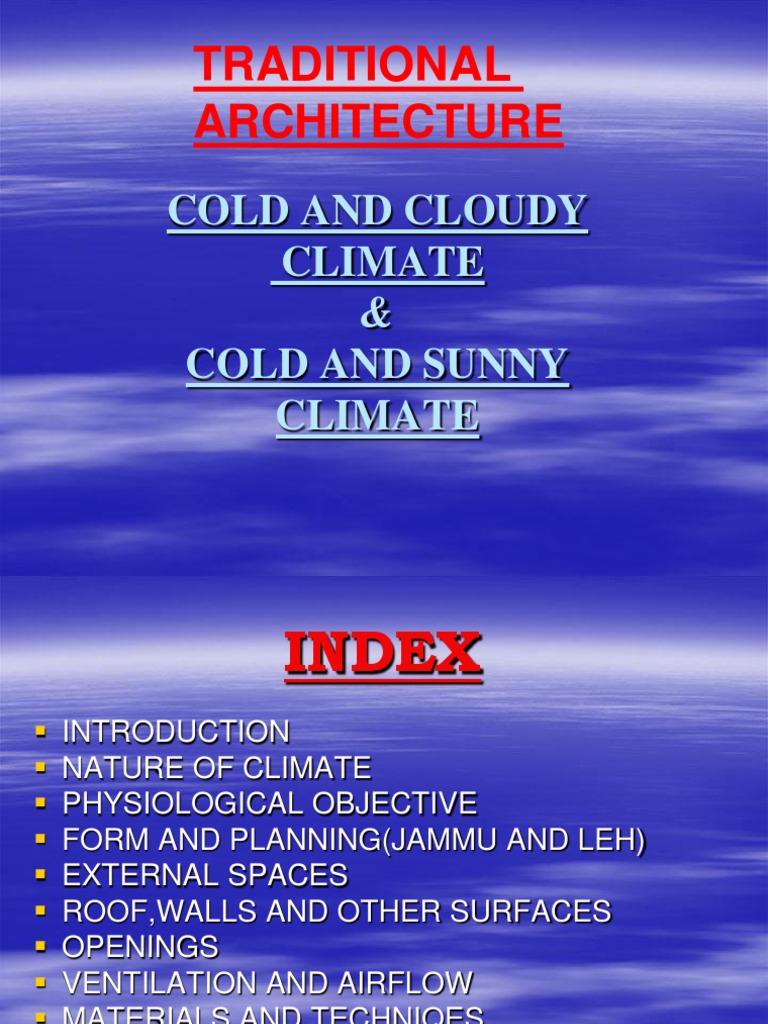 Cold and Cloudy vs. Sunny Climates | PDF | Climate | Humidity
