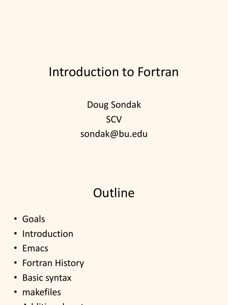 Fortran | PDF