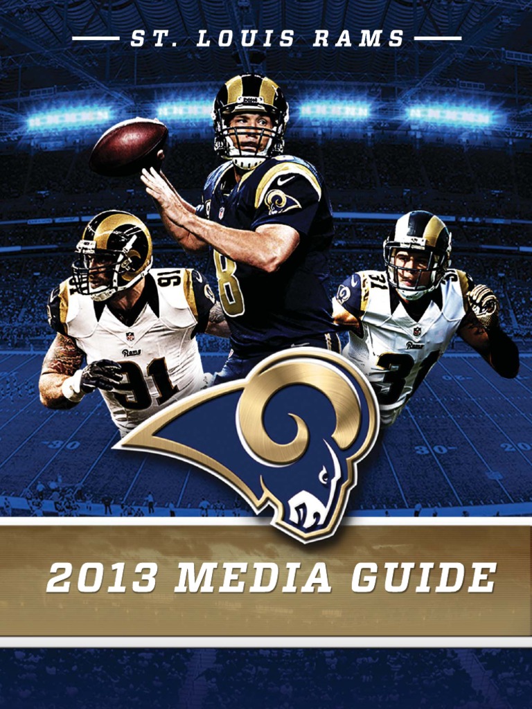 2013 St. Louis Rams Media Guide | PDF | Los Angeles Rams | Peyton Manning