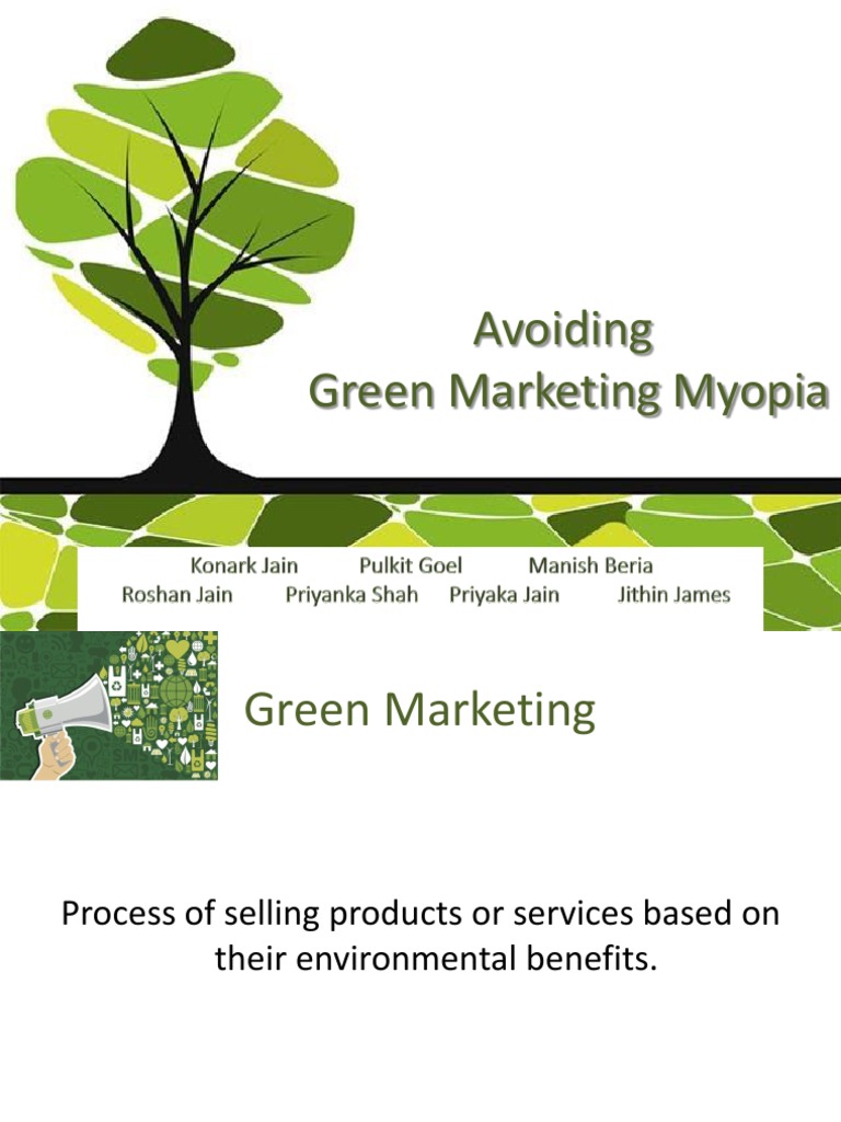 Green Marketing Myopia | PDF | Fuel Economy In Automobiles | Toyota