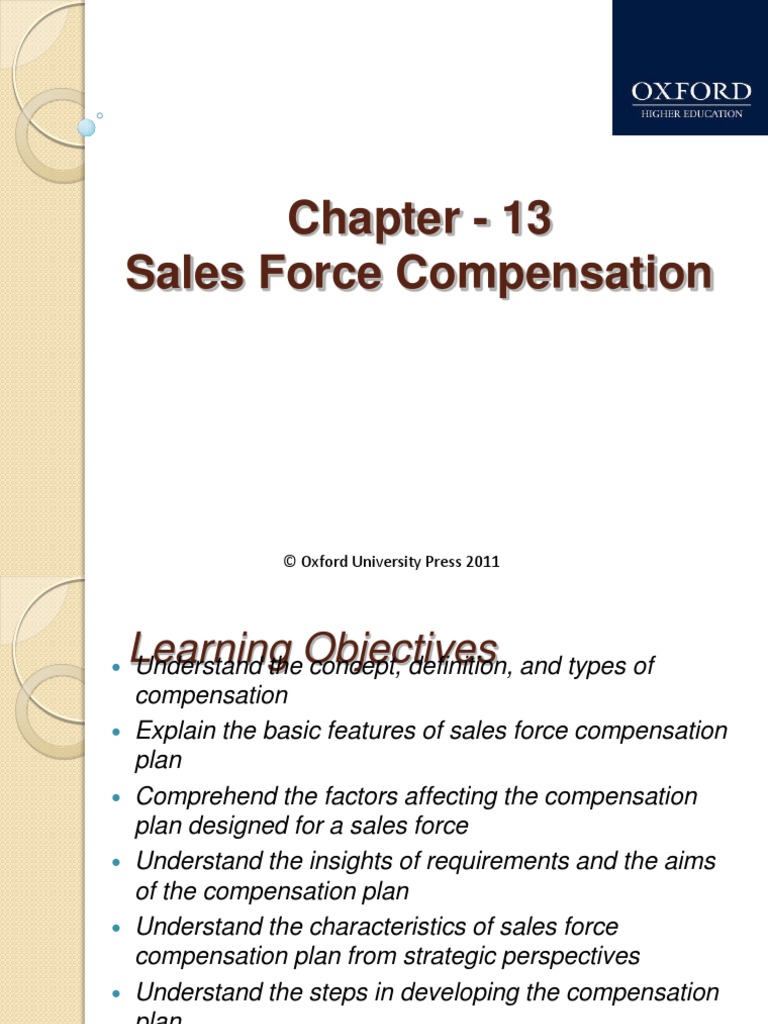 374 33 Powerpoint-Slides 13-Sales-Force-compensation Chapter 13 Sales ...