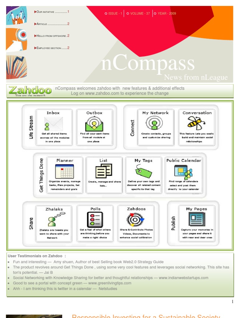 Ncompass July Issue | PDF | Business | Investing