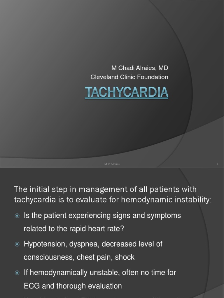 Tachycardia Management Strategies | PDF | Cardiovascular Diseases ...