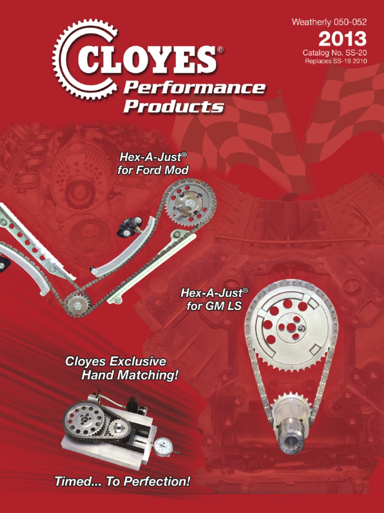 Clo Yes High Performance Catalog | PDF | Transmission (Mechanics) | V8 ...