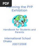PYP Exhibition Planning Guide | PDF | Educational Assessment ...