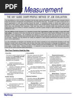 Hay Group Guide Chart - Profile Method of Job Evaluation | Employment ...