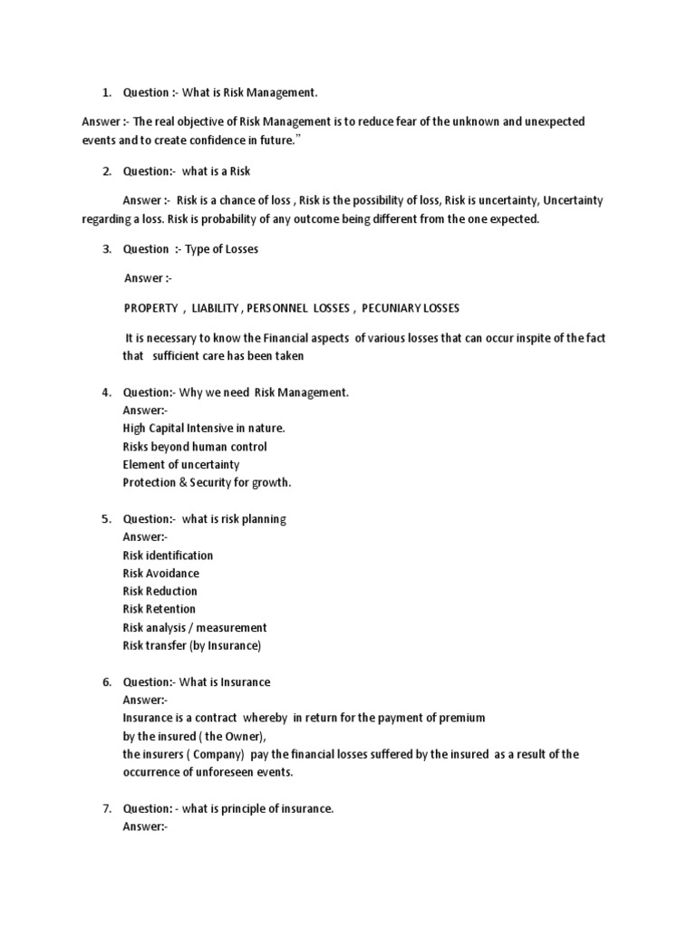 Risk Management Fundamentals Explained | PDF | Finance & Money Management