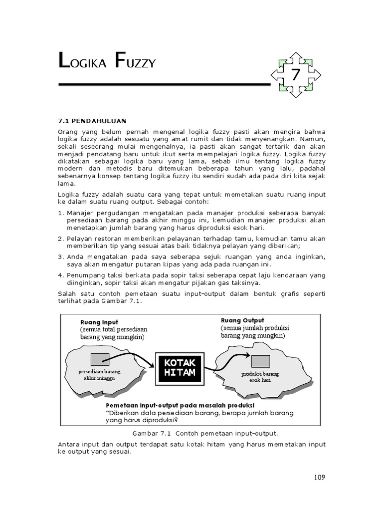Fuzzy Logic Perhitungan PDF | PDF | Metode & Bahan Ajar