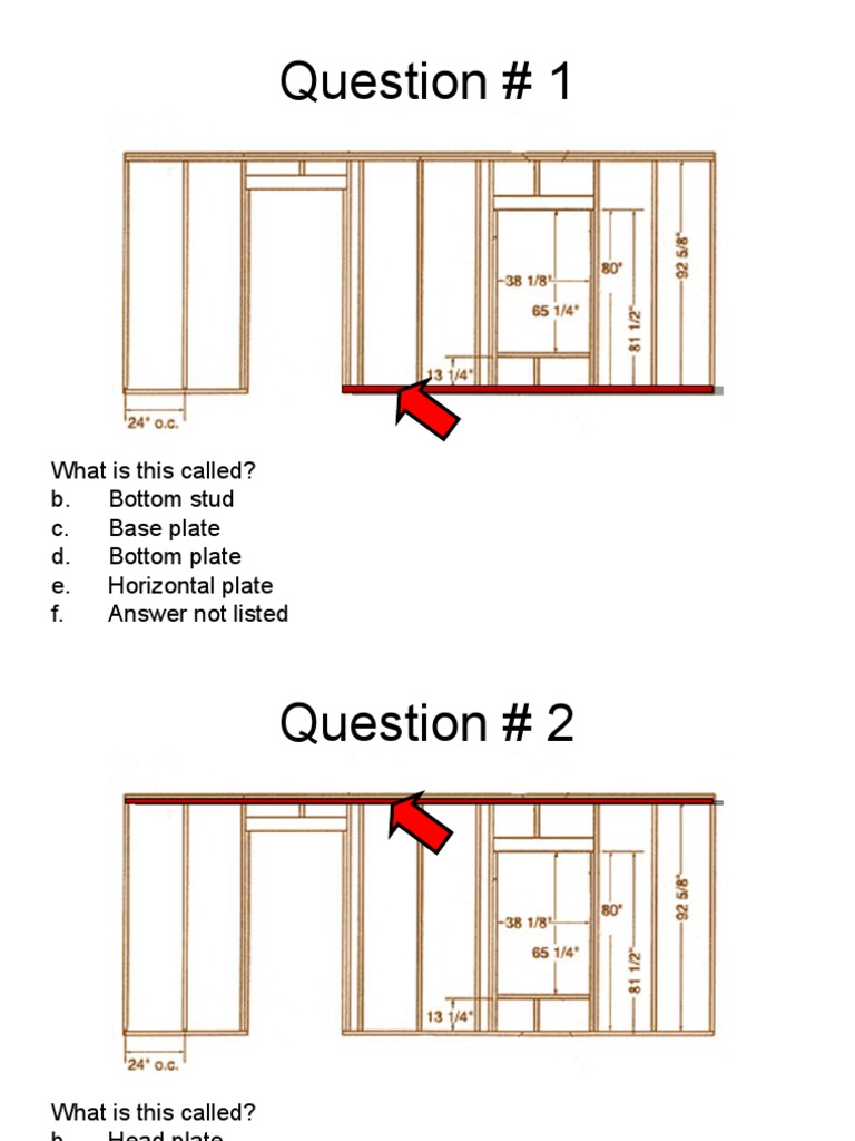 Construction Terminology Quiz | PDF | Architectural Design | Architecture