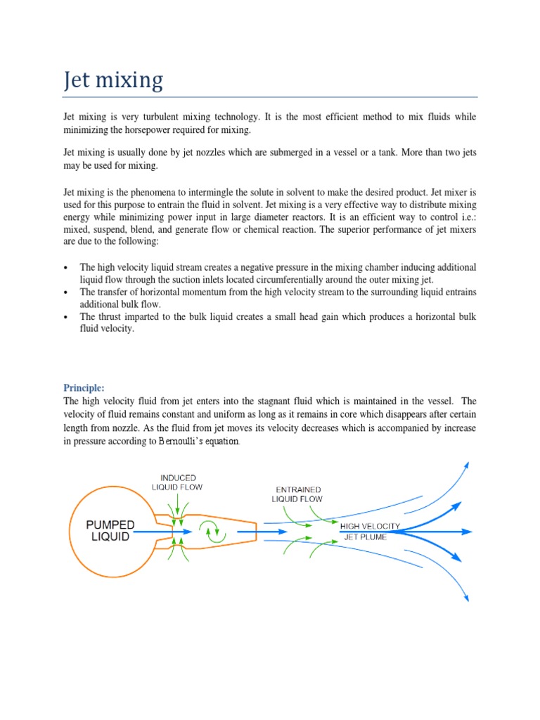 Jet Mixing | PDF | Jet Engine | Nozzle
