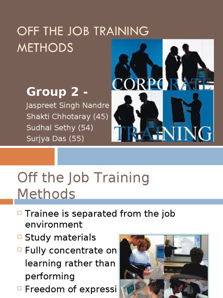 On the Job training Methods | Lecture | Applied Psychology