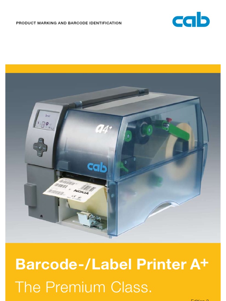 CAB Aplus Brochure Edition2 E | PDF | Printer (Computing) | Computer ...