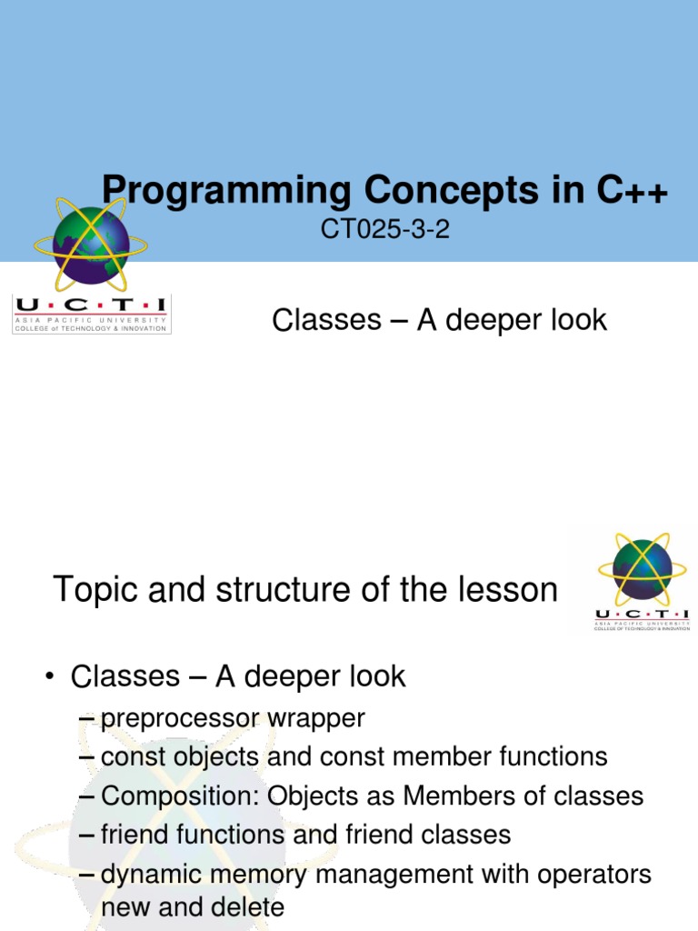 Classes A Deeper Look | PDF | C++ | Pointer (Computer Programming)