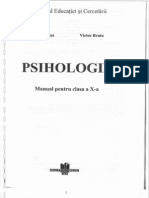 Psihologie. Manual Pentru Clasa A X-A | PDF
