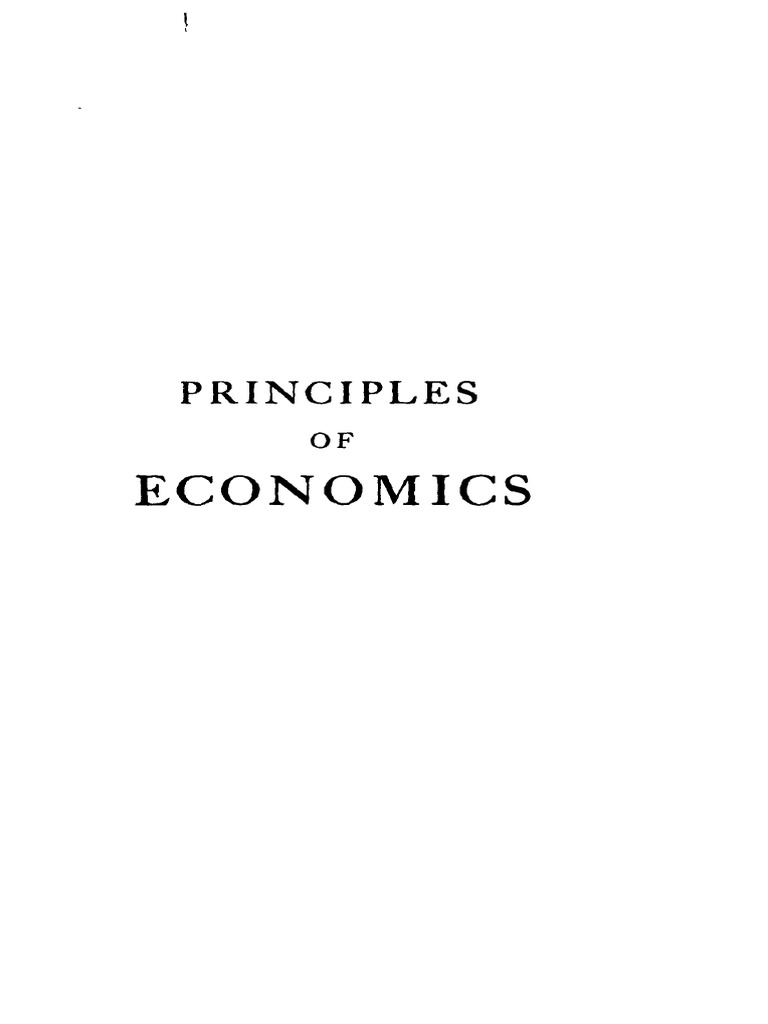 Principles of Economics PDF | PDF