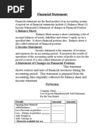 Manufacturing Statement Format | PDF | Cost Of Goods Sold | Inventory