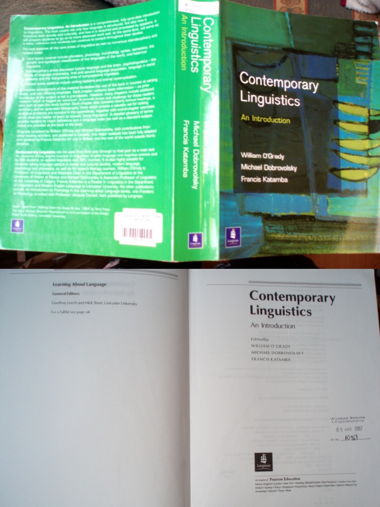 Contemporary Linguistics | Languages