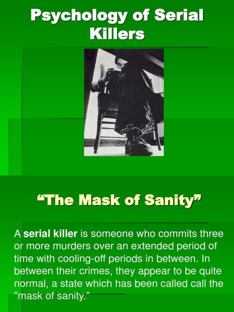 Psychology of A Serial Killer To Go With Worksheet | PDF | Serial ...