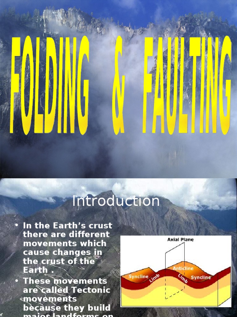 Folding and Faulting | PDF | Plate Tectonics | Mountains