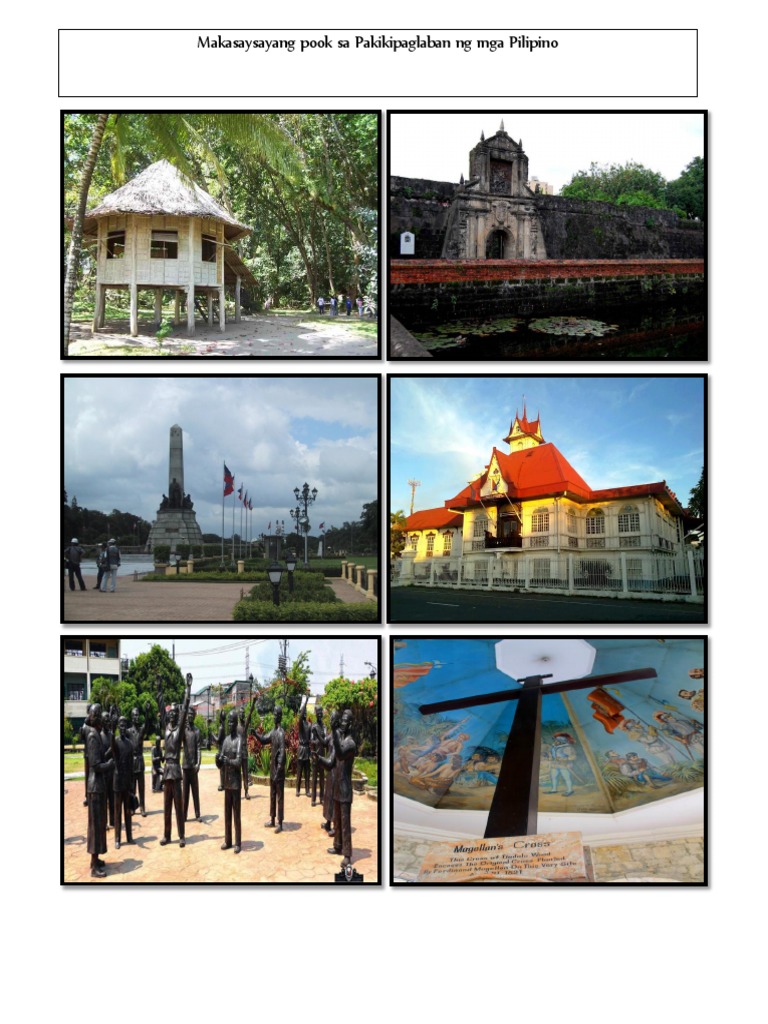 Makasaysayang Pook Sa Pakikipag Laban NG Pilipino | PDF