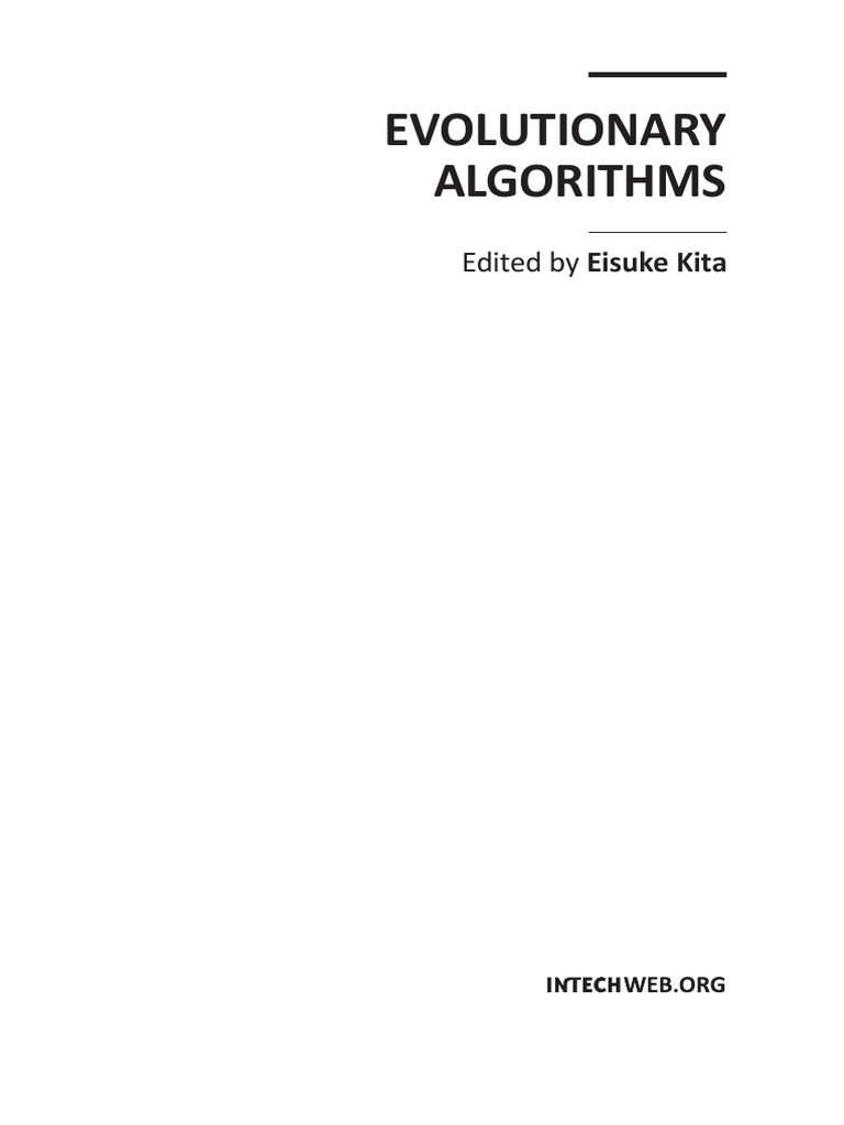 Evolutionary Algorithms | PDF | Genetic Algorithm | Evolution