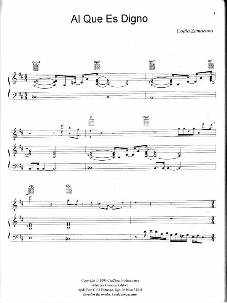Al Que Es Digno | PDF