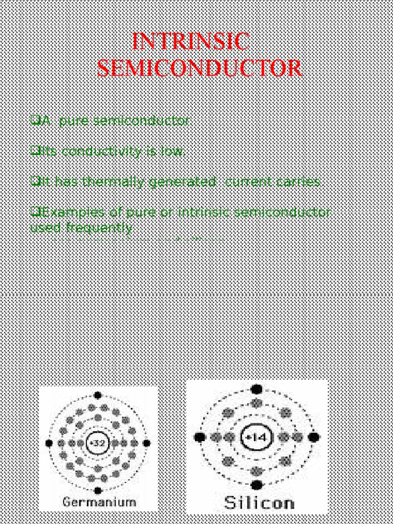Intrinsic vs Extrinsic Semiconductors | PDF | Semiconductors | Chemical Product Engineering