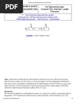 Gas Flow Rate Calculation Equations | PDF | Pressure | Fluid Dynamics