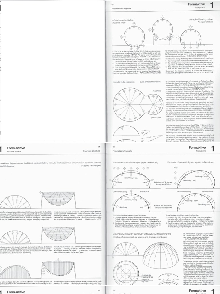 Structure Systems Pneumatic Structures Heino Engel | PDF