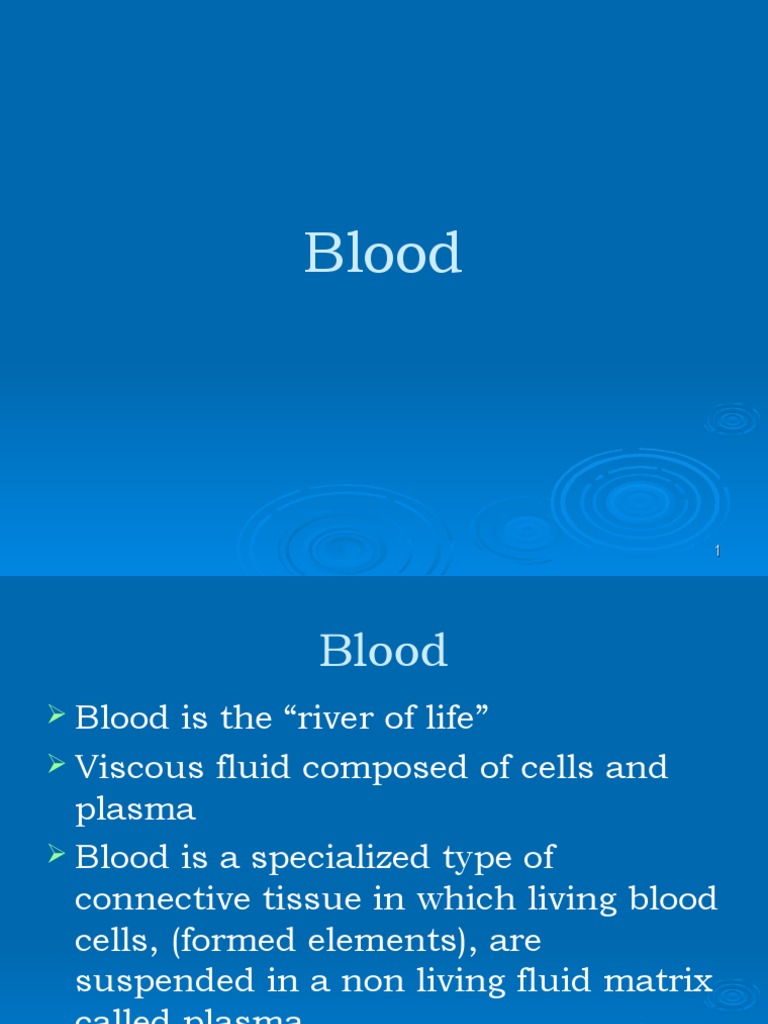 Blood | PDF | Coagulation | Blood Type